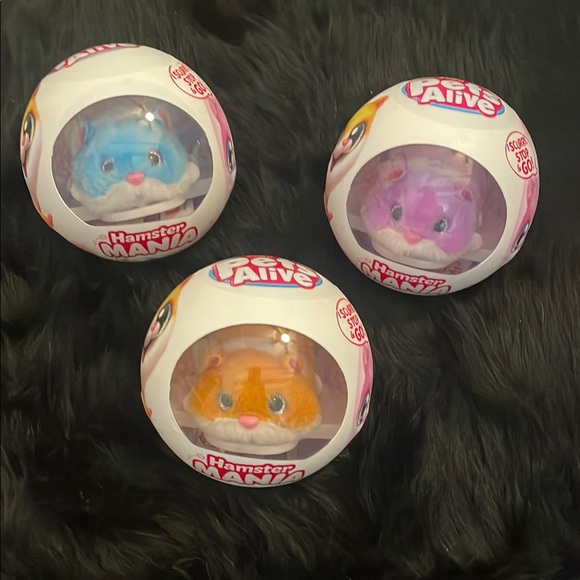 Zuru | Toys | Zuru Pets Alive Hamster Mania Interactive Toys Blue ...